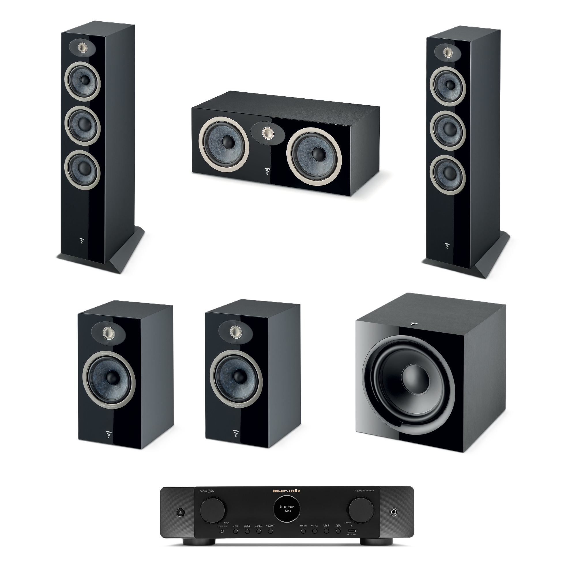 Cinema 5.1 Focal con Marantz | Fortune Acoustics