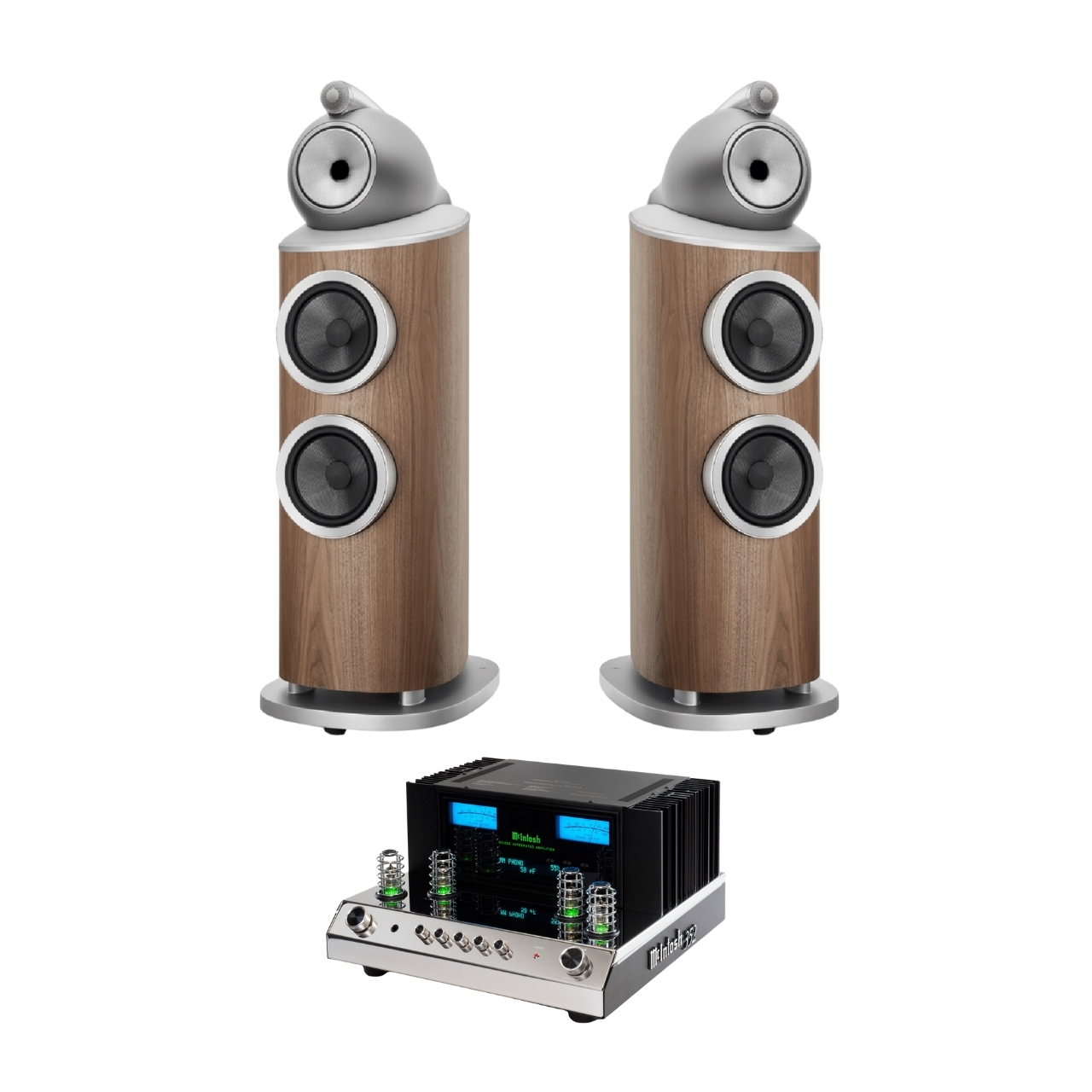 Kit Bowers & Wilkins 802 D4 con McIntosh MA352